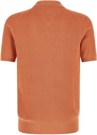 Brunello Cucinelli English Polo - Terracotta