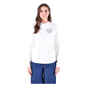 MC2 Saint Barth Apr&egrave;s Ski Queen Baumwoll-Sweatshirt - - Sweatshirts & Hoodies - Damen - Wei&szlig; - M