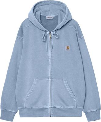 Carhartt Work in Progress Homme, Sweatshirts et sweats &agrave; capuche, Bleu, Taille: M Nelson Hooded Jacket