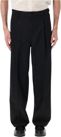 Obey Homme, Pantalons, Noir, Taille: W32 Dean Pleated Pant
