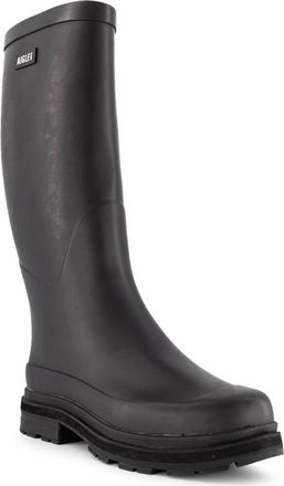 Aigle Herren Gummistiefel schwarz Gummi