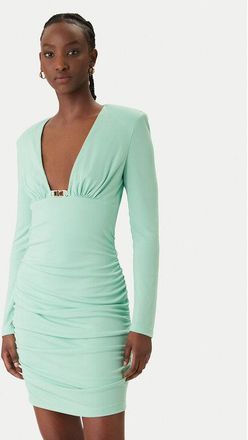 Just Cavalli Coctailkleid 80PAO957 J0253 Blau Slim Fit