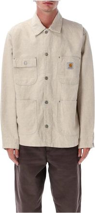 Carhartt Work in Progress Homme, Vestes, Beige, Taille: 2XL Walter Chore Coat