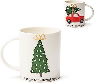 Excelsa Ready for Christmas Set 4 Tassen