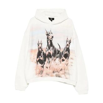 Represent Represent - Sweat &agrave; capuche imprim&eacute; graphique - Homme - Sweatshirts et sweats &agrave; capuche - Blanc - Taille: XL