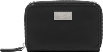 Maison Margiela Homme, Accessoires, Noir, Taille: ONE Size Portefeuille zipp&eacute; Numeric en cuir