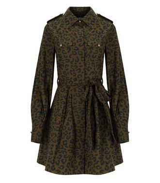 Essentiel ROBE KETO NOIR KAKI ANIMALIER ESSENTIEL ANTWERP