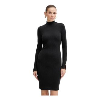 Guess Alessa Dress - Femme - Robes - Noir - Taille: 42 FR