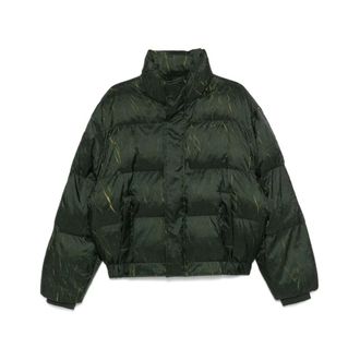 Daily Paper Clothing Schwarze Gepolsterte Steppjacke - - Jackets - Herren - Schwarzk - M