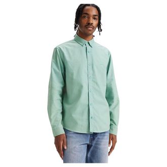 Levi's Herren Authentic Button Down Robson Aquifer Garment Dye XS