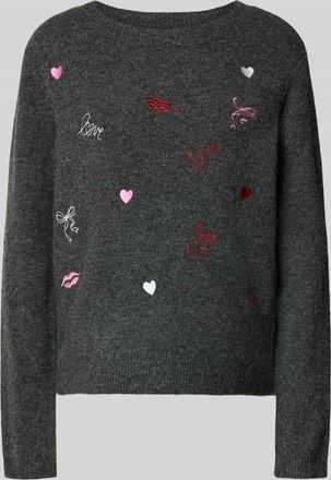 Only Regular Fit Pullover mit Woll-Anteil Modell SHINE