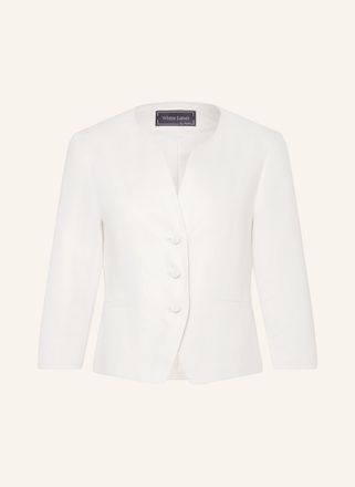 White Label Leinenblazer Mit 3/4-Arm weiss