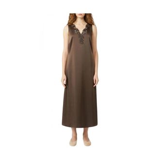 Max Mara Femme, Robes, Brun, Taille: 40 FR Canossa Dress