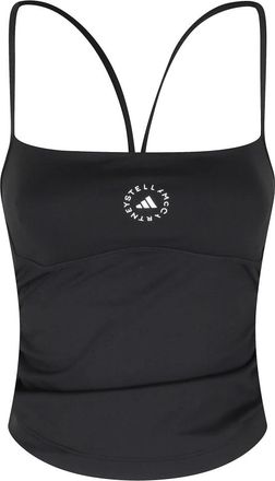 adidas by Stella McCartney Femme, Tops, Noir, Taille: 36 FR Cropped Top