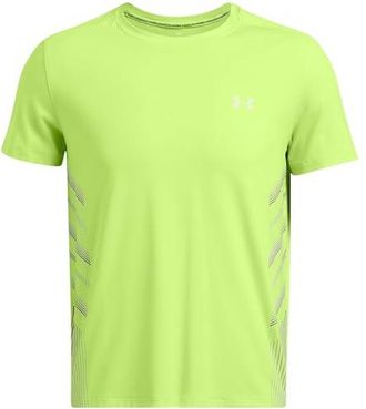 Under Armour Hommes Launch Elite Graphic Shortsleeve Tee V&ecirc;tements De Course Maillot De Course Morph Green - Vert M