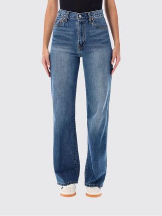 Levi's Jean Ribcage &agrave; taille haute et jambe large en denim recycl&eacute;