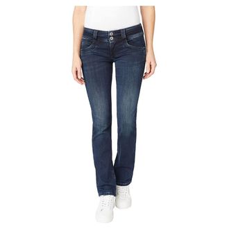 Pepe Jeans London Damen Gen Straight Jeans, 000denim (Vw0), 27W / 30L