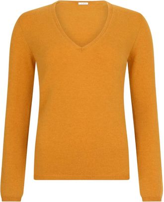 Malo V-neck sweater - Gelb
