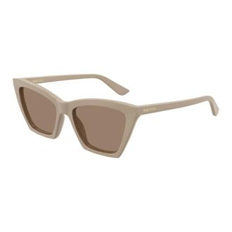Alexander McQueen Spike Cat-Eye-Sonnenbrille - - Accessories - Damen - Beige - 54 MM