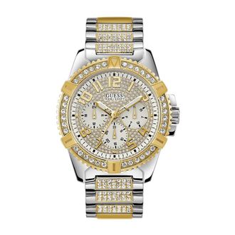 Guess Quartz-Analoguhr mit Stahlarmband - - Accessories - Herren - Gelb - ONE SIZE