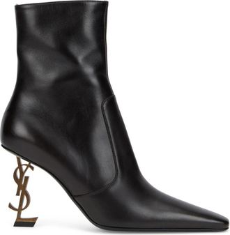 Saint Laurent Logo Ankle Boot - - Shoes - Damen - Schwarzk - 39 EU