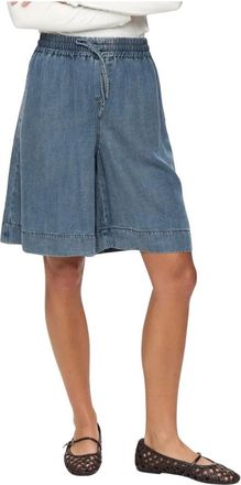 N&uuml;mph Damen, Shorts, Blau, XSGr&ouml;&szlig;e