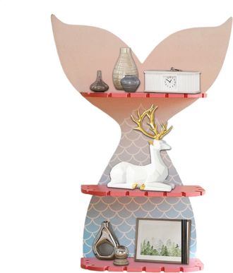 Generic Schwebende Regale aus Holz f&uuml;r die Wand: Schwebende Regale im Fischfang, schwebendes Lagerregal, Wand-Organizer, Bauernhof-Dekoration