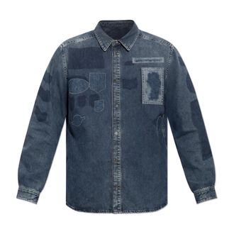 Diesel Herren, Shirts, Blau, XSGr&ouml;&szlig;e