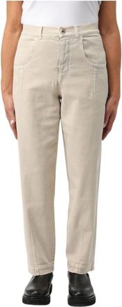 Eleventy Femme, Jeans, Beige, Taille: 36 FR Jeans droits