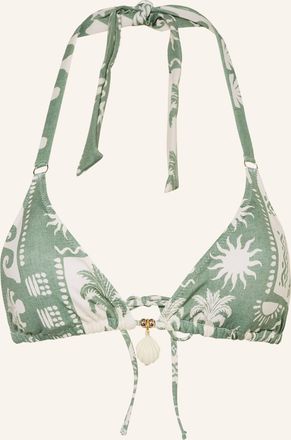Watercult Watercult Triangel-Bikini-Top Rustic Med gruen