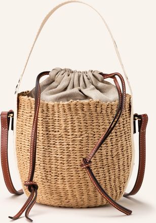 Chloé Beuteltasche Woody beige