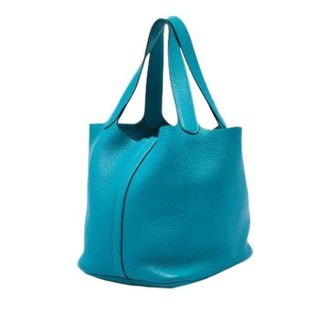 Herm&egrave;s Pre-owned Picotin 22 Bucket Bag - - Pre-owned - Damen - Blau - ONE SIZE