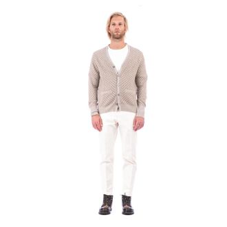 Drumohr Homme, Pulls, Beige, Taille: 2XL Biscottino Cardigan
