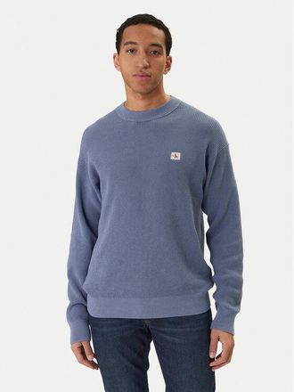 Calvin Klein Jeans Pullover LV04RD313G Blau Regular Fit