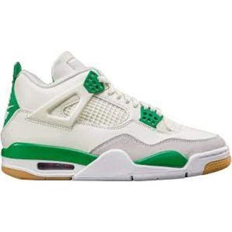 Nike Jordan 4 Green - Homme - Sport - Blanc - Taille: 46 EU