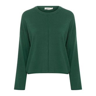 Soaked In Luxury Haut col rond de la for&ecirc;t tropicale - Femme - Pulls - Vert - Taille: 44 FR