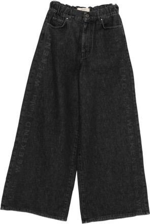 Max Mara Femme, Jeans, Noir, Taille: 42 FR Authentic Cotton Denim Jeans
