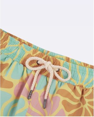 Faguo Maillot de bain jaune orangé & vert - MIMIZAN