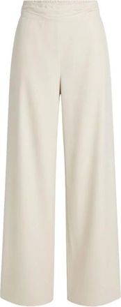 Pennyblack Femme, Pantalons, Blanc, Taille: 38 FR Pbpmappa Wide Pantalons