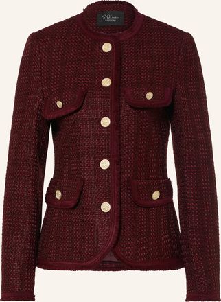 s.Oliver Black Label S.Oliver Black Label Boucl&eacute;-Blazer rot