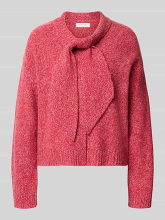 Christian Berg Strickpullover aus Wolle mit Schluppe