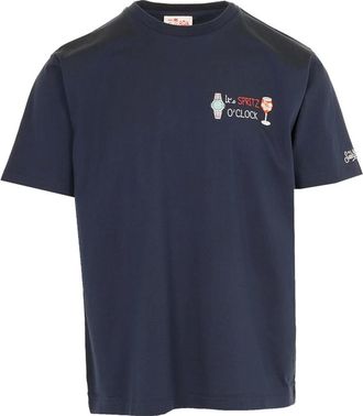 MC2 Saint Barth Homme, Tops, Bleu, Taille: XL Portofino Spritz Clock