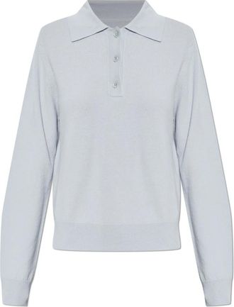 Maison Margiela Femme, Pulls, Bleu, Taille: 36 FR Wool Sweater