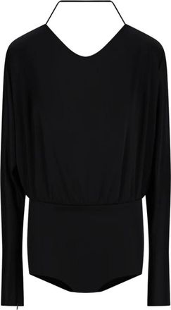 Andamane Femme, Combinaisons et Ensembles, Noir, Taille: 36 FR Winnie Playsuit Openback