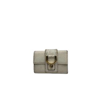 Gucci Pre-owned Leder Schl&uuml;sseltasche - - Pre-owned - Damen - Wei&szlig; - ONE SIZE