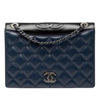 Chanel Pre-owned Ballerine Flap - - Pre-owned - Damen - Blau - ONE SIZE