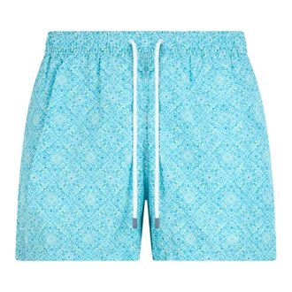 Fedeli Homme, Maillots de bain, Bleu, Taille: 3XL Madeira Swim Shorts
