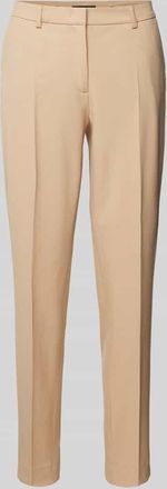 More & More Regular Fit Stoffhose mit B&uuml;gelfalten