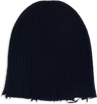 Uma Wang bonnet à effet usé - Bleu