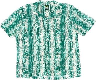 Deus Homme, Chemises, Vert, Taille: L Snake Eyes Shirt